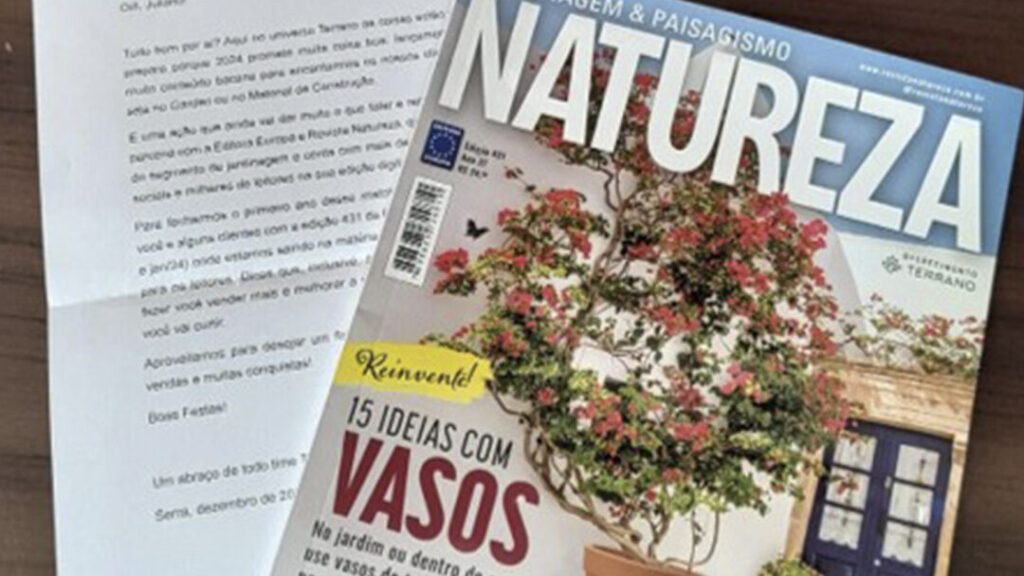 Terrano é destaque na edição de dez/23 da Revista Natureza - Afort